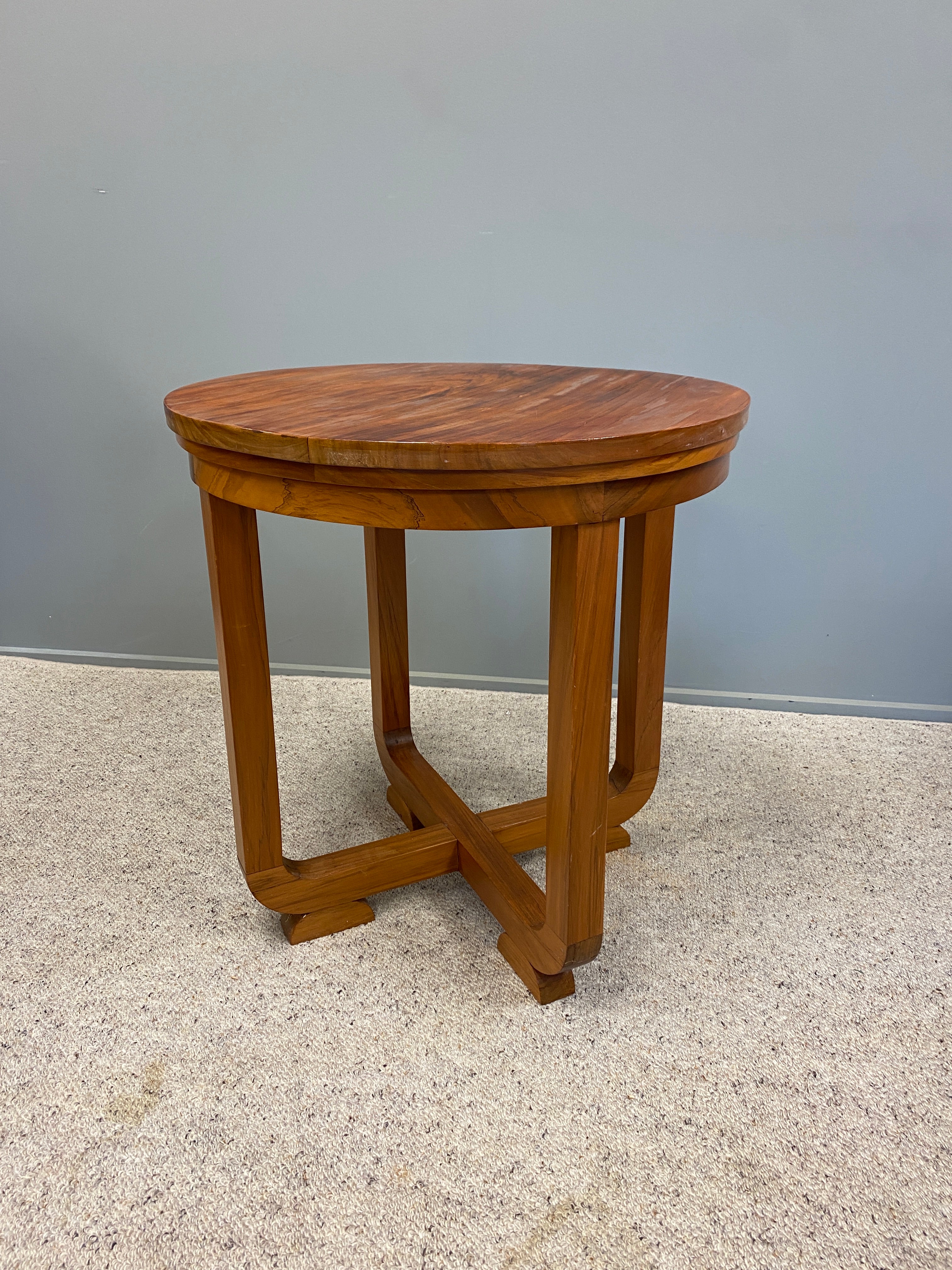 Art Deco Rimu Occasional Table – Plots & Pickles