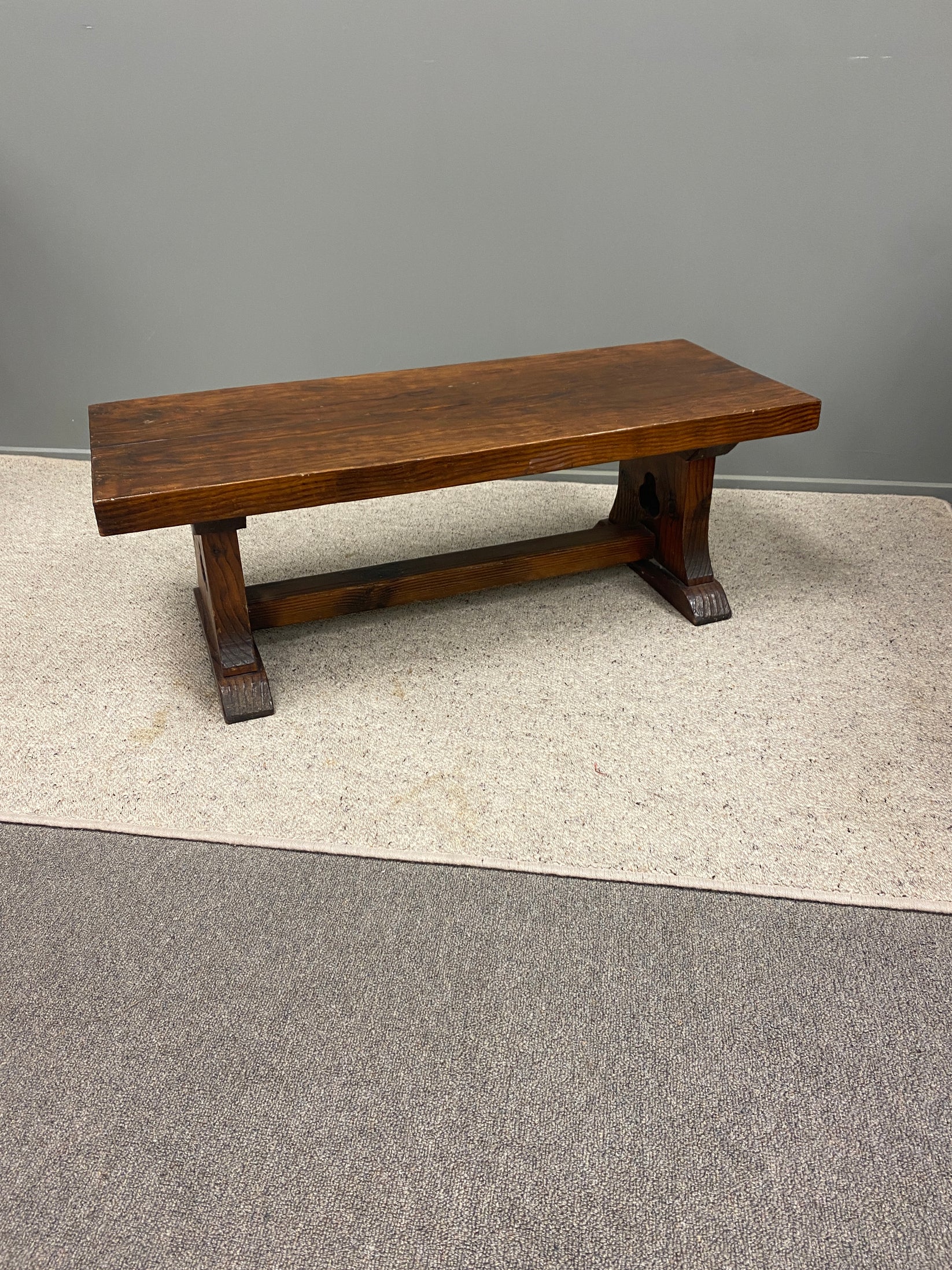 Arts & Crafts Pine Bench – Plots & Pickles